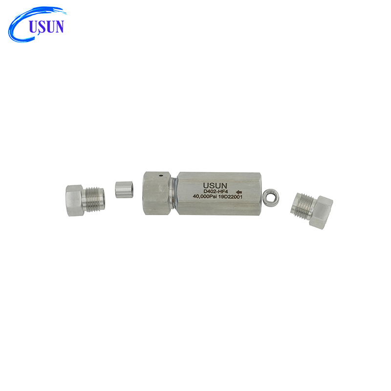 USUN Model:D202 20K PSI Similar Butech high pressure ball check valve ...